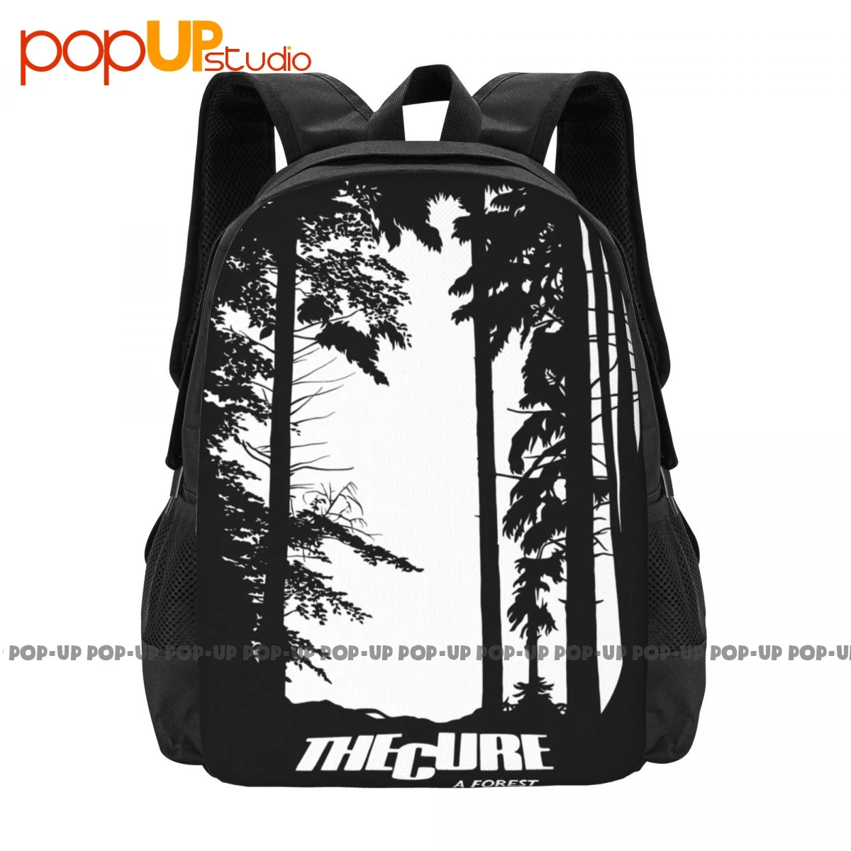 The-Cure-A-Forest-The-Cure-Vintage-Backpack-Large-Capacity-School-Art ...