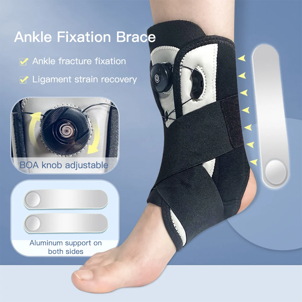Ankle-Braces-Adjustable-Compression-Ankle-Support-Plaster-Foot-Guard ...