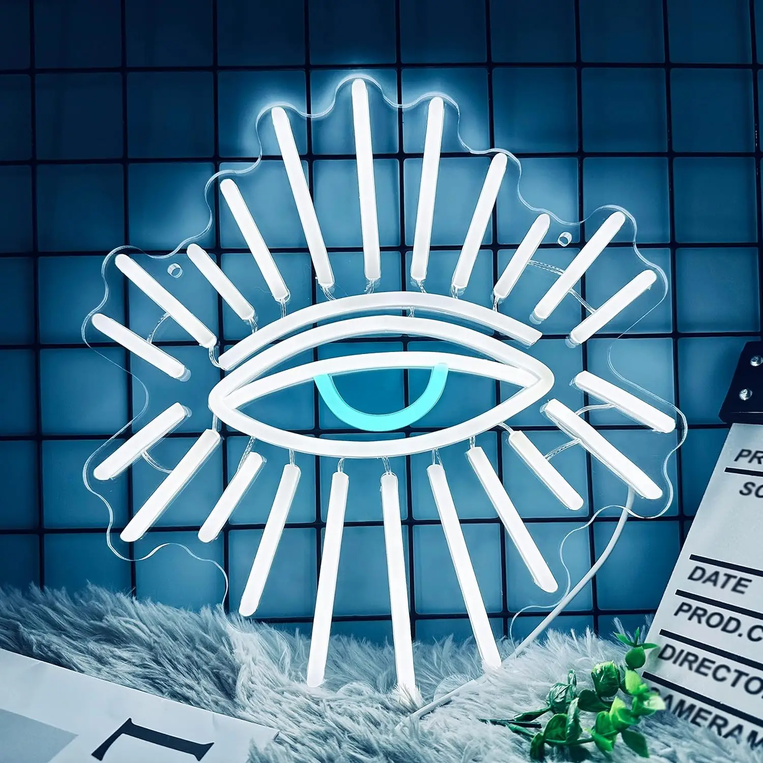 Halloween Eyes LED Neon Lights for Bedroom Wall Decor Neon Lamp for Man ...