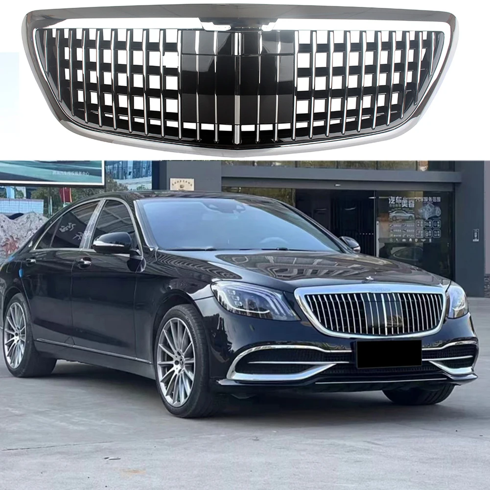 Front Racing Facelift Grille Grill For Mercedes Benz W222 S Class S550 S500 S450 S350 2014 2020 ...