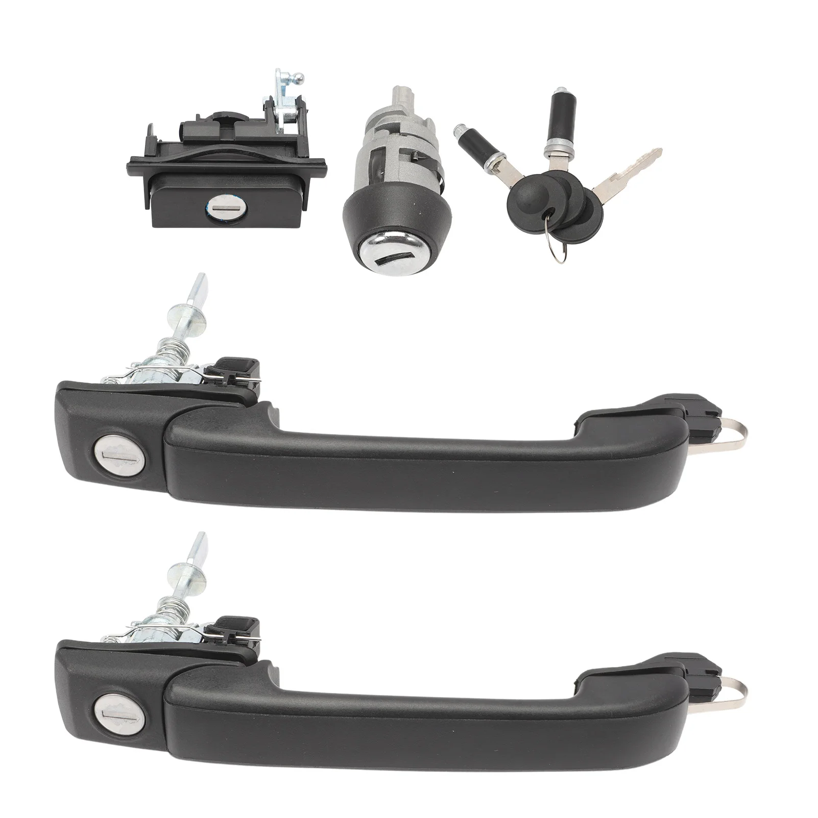 1-Set-Ignition-Lock-Door-Handle-Lock-Key-Tailgate-Lock-Switch-Tank-Left ...
