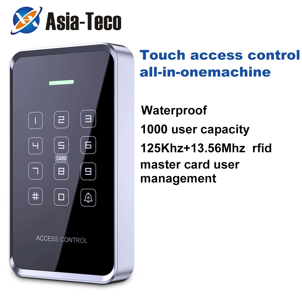NFC-RFID-Card-Access-Control-Keypad-Large-Capacity-1000Users-Waterproof-Backlight-Touch-Screen ...