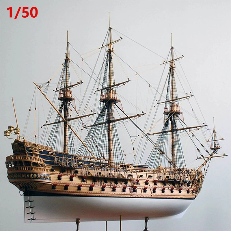 1-50-Schip-Model-St-Philip-Zeilmodel-Assemblage-Kit-Diy-Europese ...
