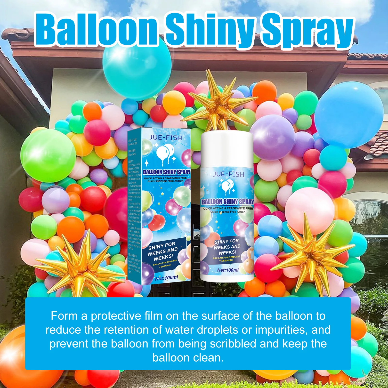 Ultra-Balloon-High-Shine-Spray-Specially-Formulated-Balloon-Glow-Spray ...