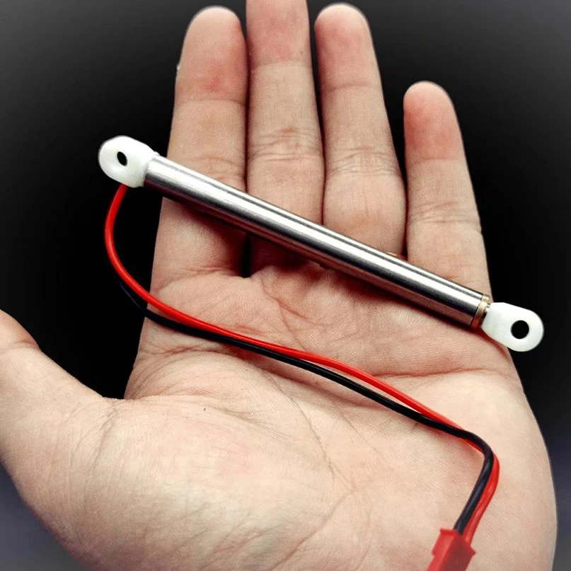 30/50/80/100/130mm Metal Electric Push Rod Simulation Cylinder Travel 3 ...