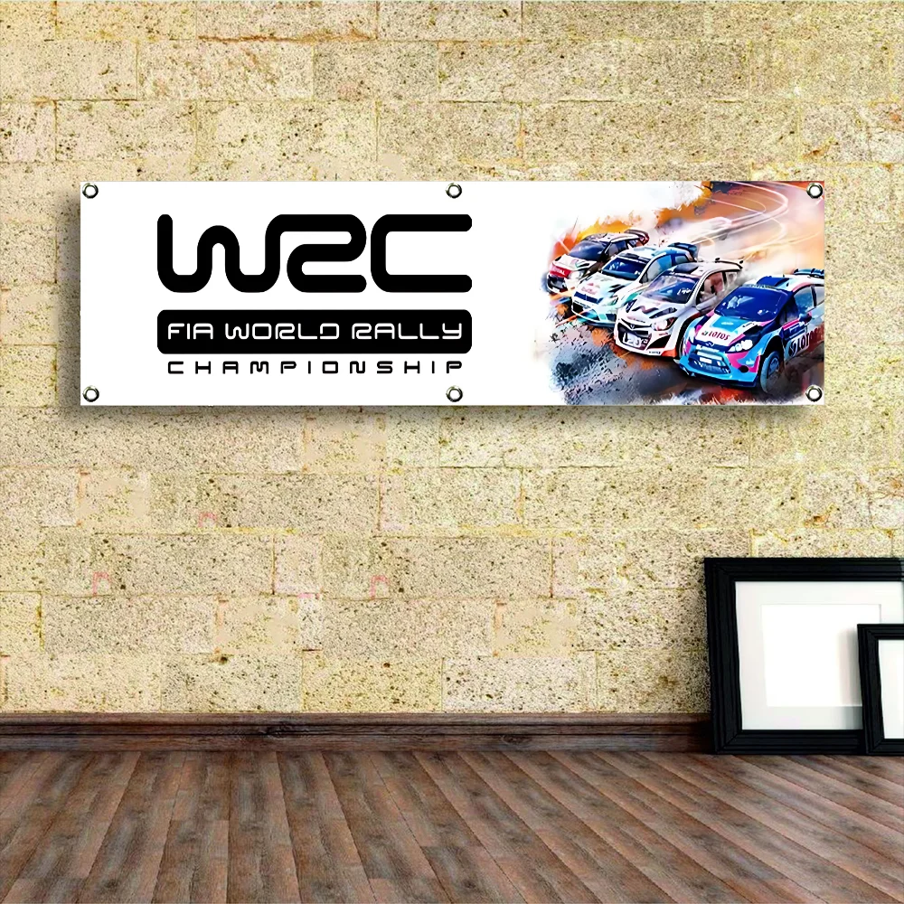 World Rally Championship WRC Banner Flag Decoration Bedroom Banners ...