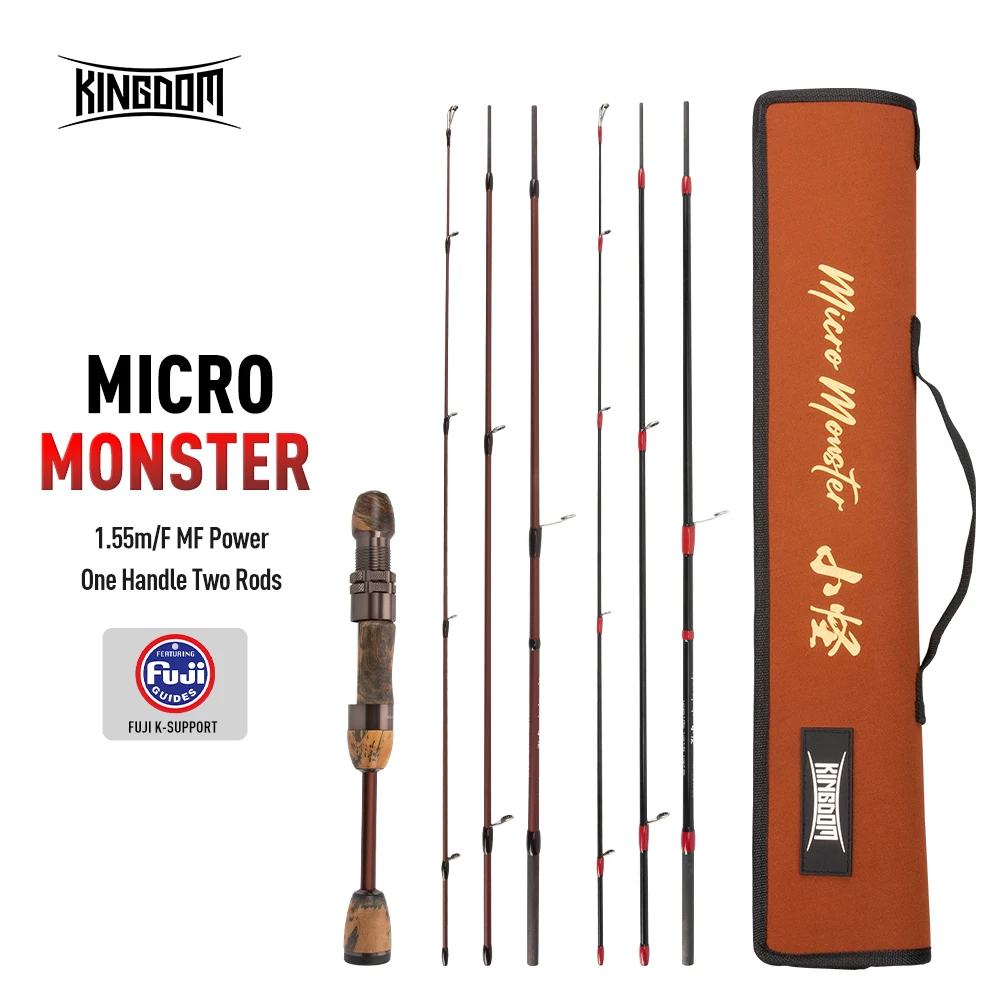 Kingdom-MicroMonster-Fishing-Rod-1-55m-2-and-3-Section-Casting-Spinning ...