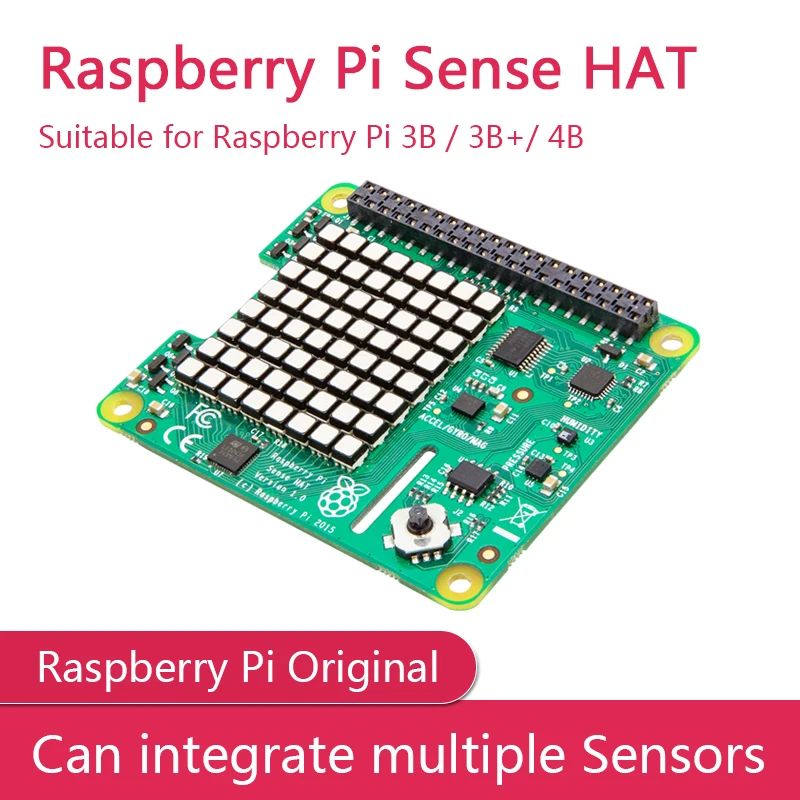 Raspberry-Pi-Sense-HAT-with-direction-pressure-humidity-and-temperature ...