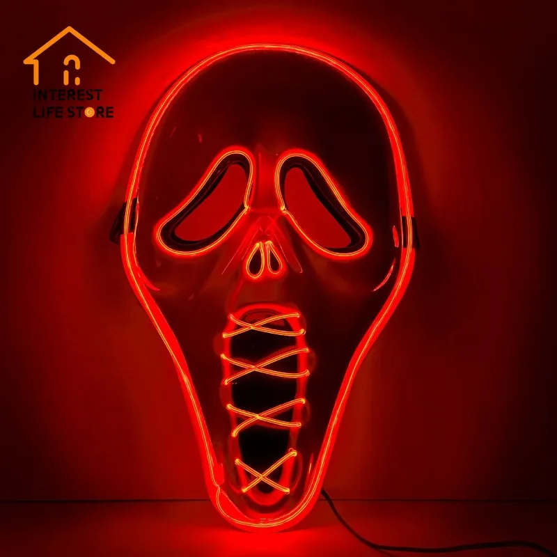 Ghostface Scream Movie Character Mask: The Ultimate Halloween Prop for ...