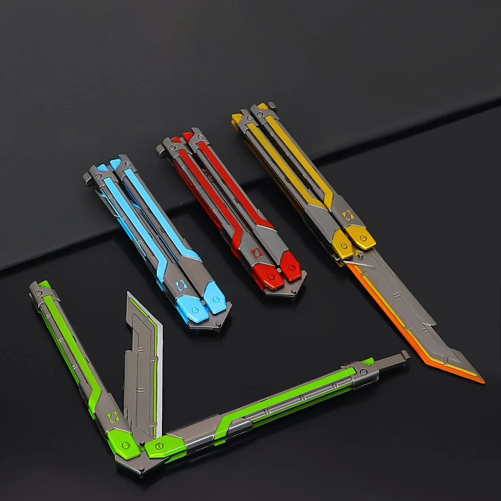 Valorant-Weapon-RGX-Butterfly-Knife-Plus-Balisong-Melee-21cm-Game ...