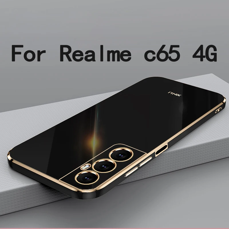 For Realme C65 4G Case Cover For Realme C65 4G High Quality Soft TPU ...