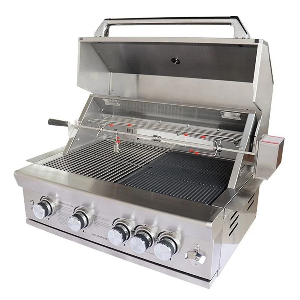 HNS-B4-Outdoor-table-top-BBQ-Gas-Grill-Barbecue-Griddle-Portable ...