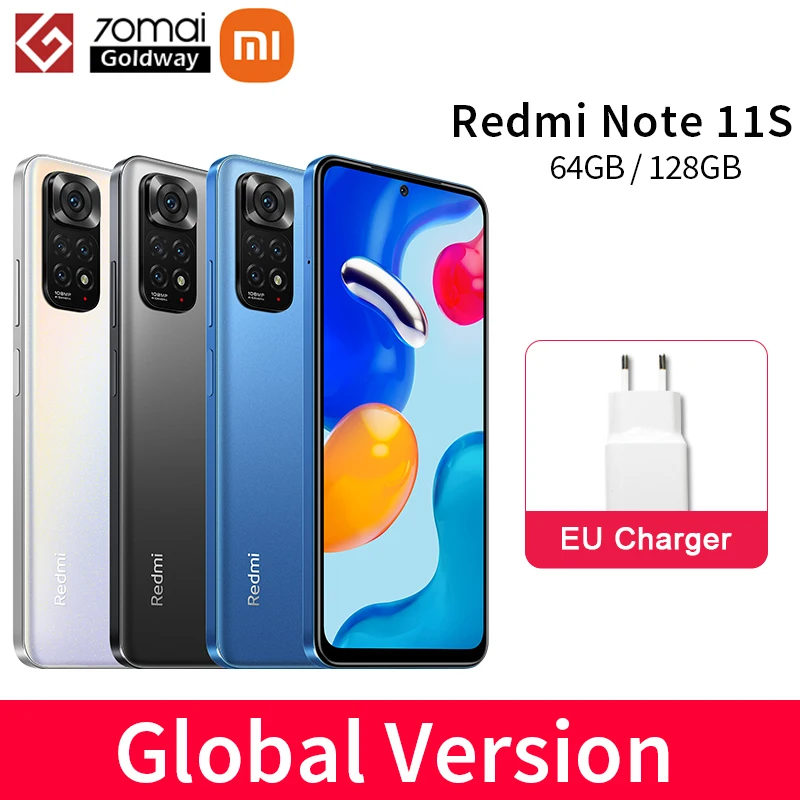 Xiaomi-Vers-o-Global-Original-Redmi-Note-11-S-11-S-C-mera-Quad-108MP ...