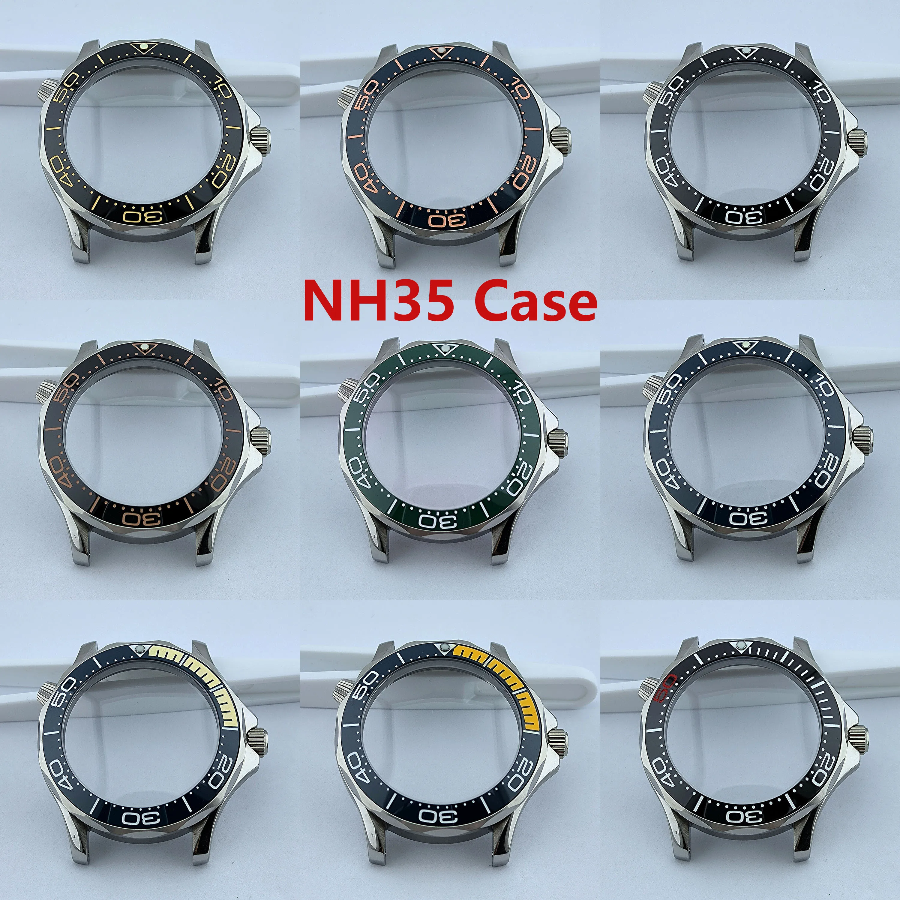 NH35-Watch-NH35-Case-NH35-Dial-Stainless-Case-Men-Automatic-Mechanical ...