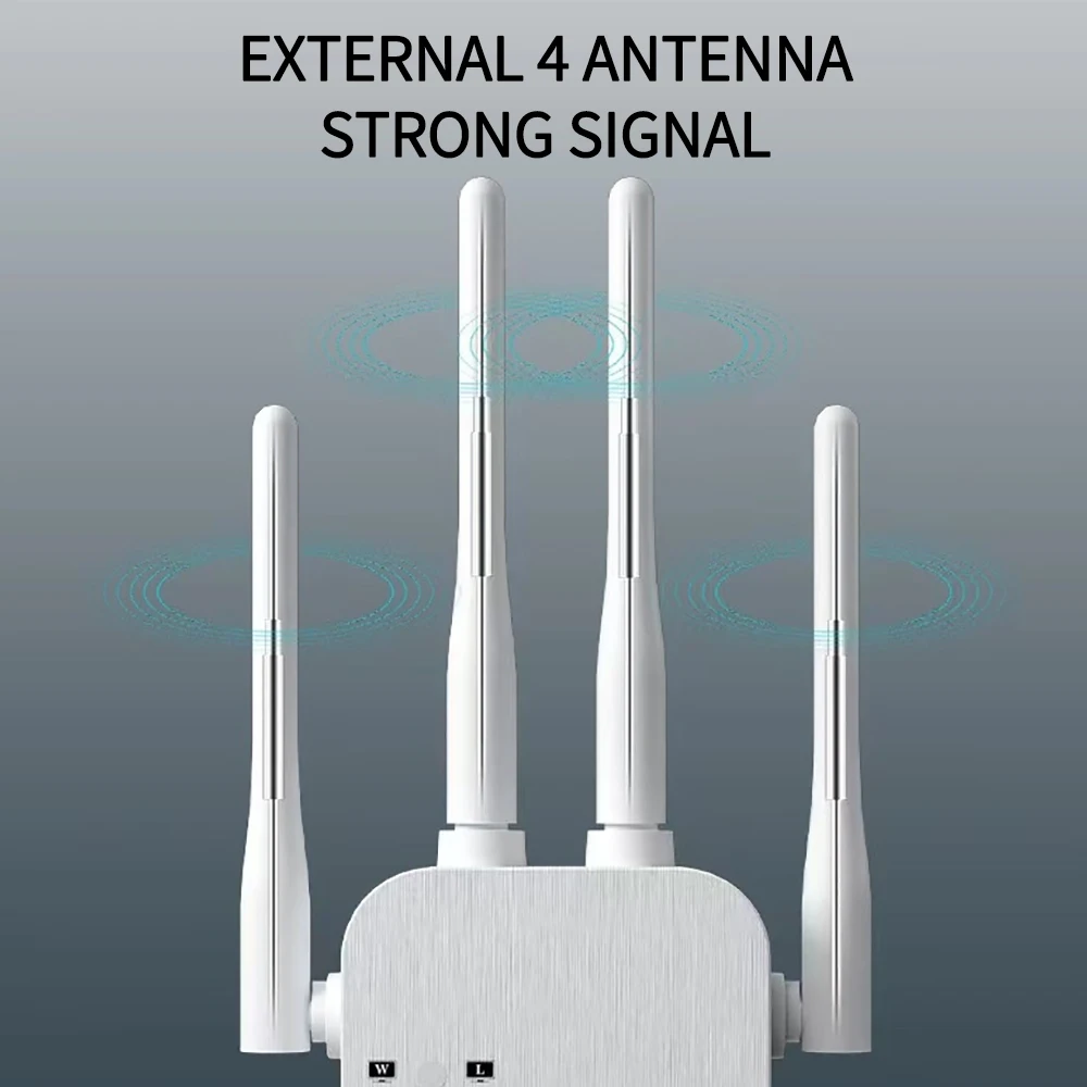 AC1200Mbps-WiFi-Repeater-Dual-Band-2-4G-5GHz-Wireless-Signal-Extender ...