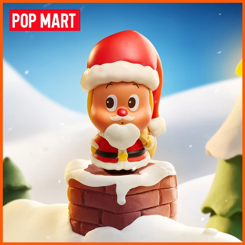 POPMART POPBEAN Christmas Gift Delivery Series Blind Box Mini Figure ...