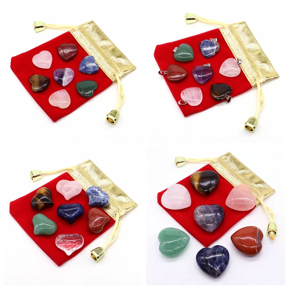 7-PCS-Set-Natural-Crystal-Chakras-Kit-Stone-Seven-Chakra-Yoga-Gemstone ...