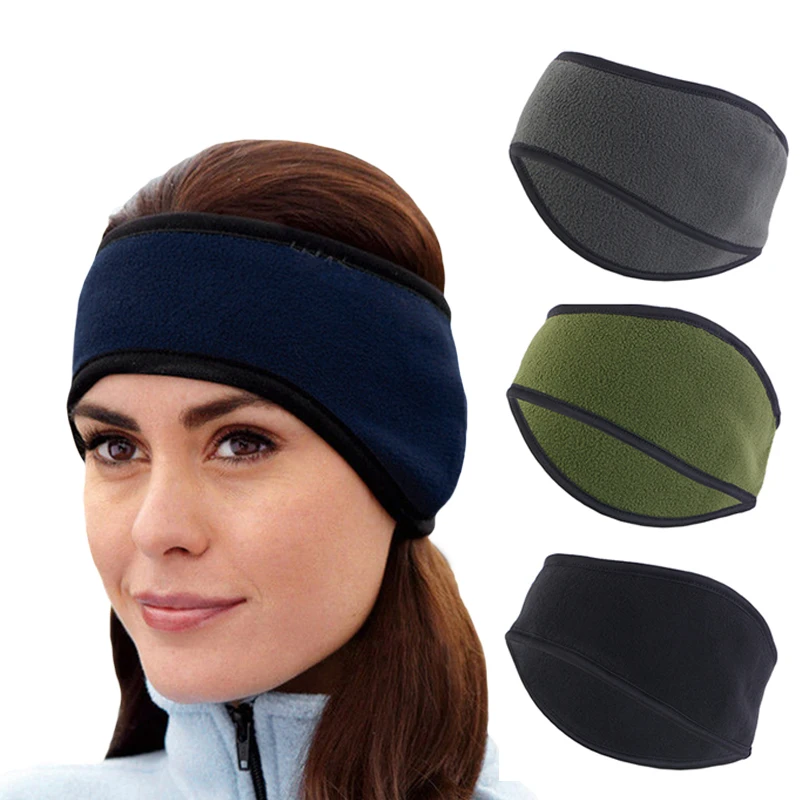 New-Winter-Fleece-Ear-Muffs-Warmers-Headband-Outdoor-Ski-Sports-Running ...