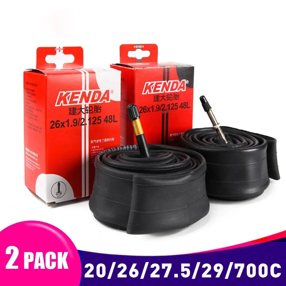 2Pcs-Bicycle-Inner-Tube-20-26-27-5-29-700c-Schrader-Presta-Butyl-Rubber ...