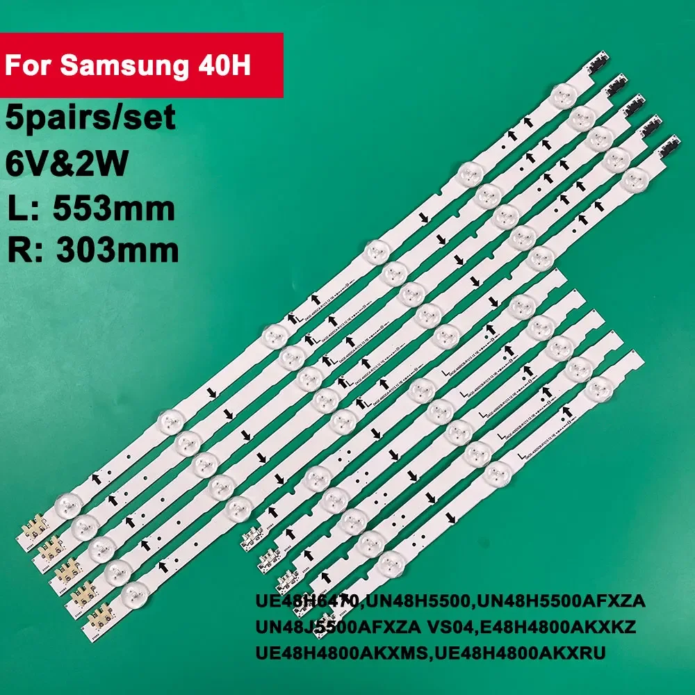 LED-Backlight-Repair-UE40H6500-UN40J6300-UE40H5030AWXXC-UE40H5030AWXXN ...