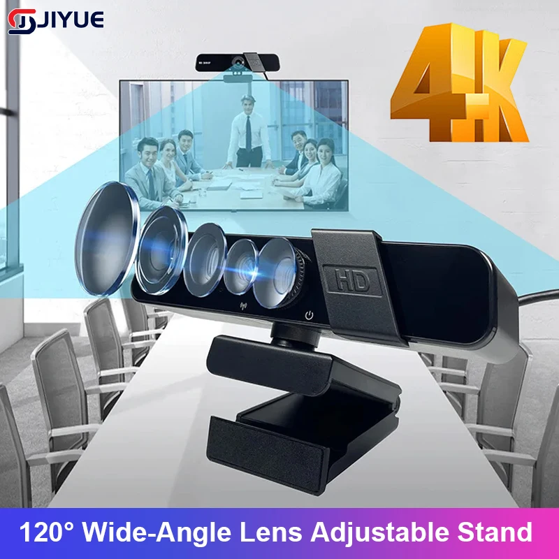 Vivo full hd 4k webcam com autofoco e microfone com cancelamento de ...