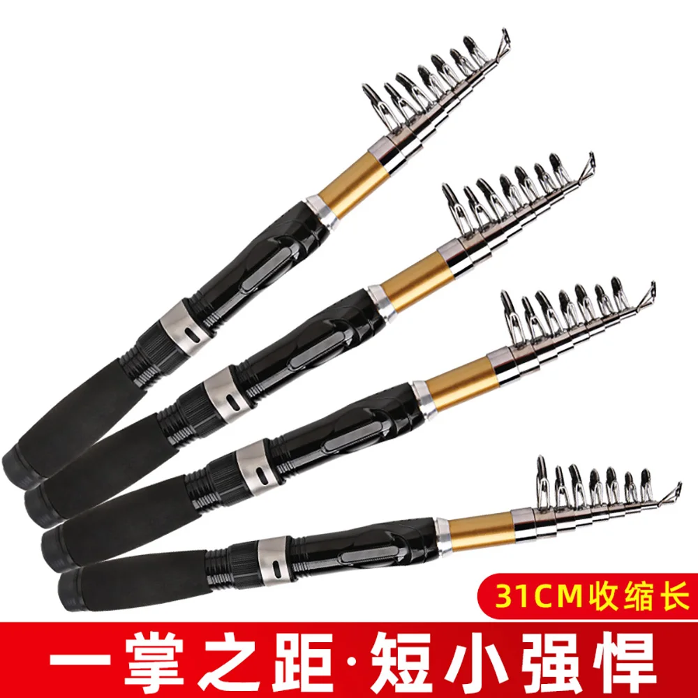 Portable-Fishing-Rod-1-5-2-1M-Small-and-Strong-Carbon-Telescopic-Travel ...