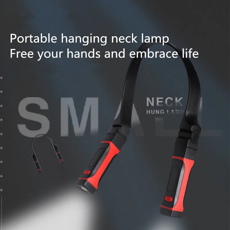 LED-Portable-Hanging-Neck-Light-USB-Charging-Dimming-Learning-Night ...