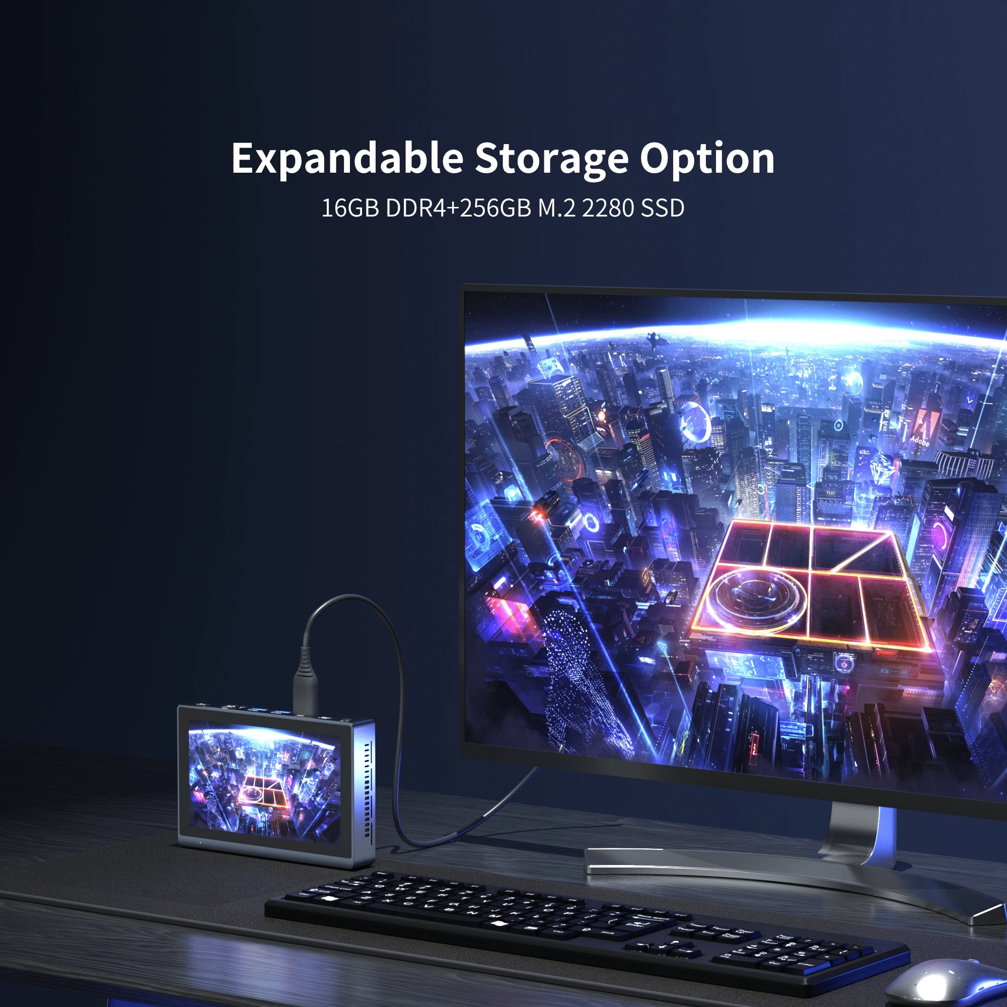 Higole 2 Pro Tablet Pad Industrial Windows 11 Tablet Mini PC 5.5 inch ...