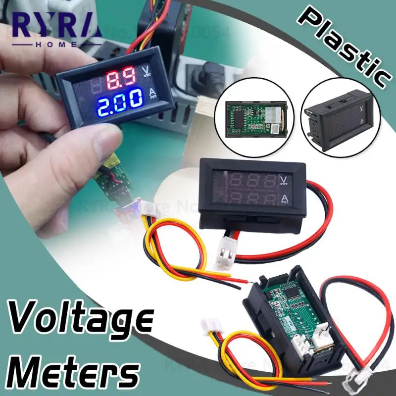 DC-100V10A-LED-Digital-Voltmeter-Ammeter-Car-Motocycle-Current-Meter ...
