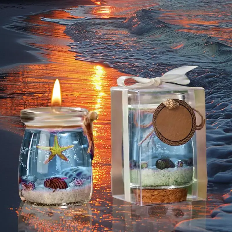 Vela-de-fragancia-con-tema-de-mar-velas-de-Gel-perfumadas-tarro-de ...