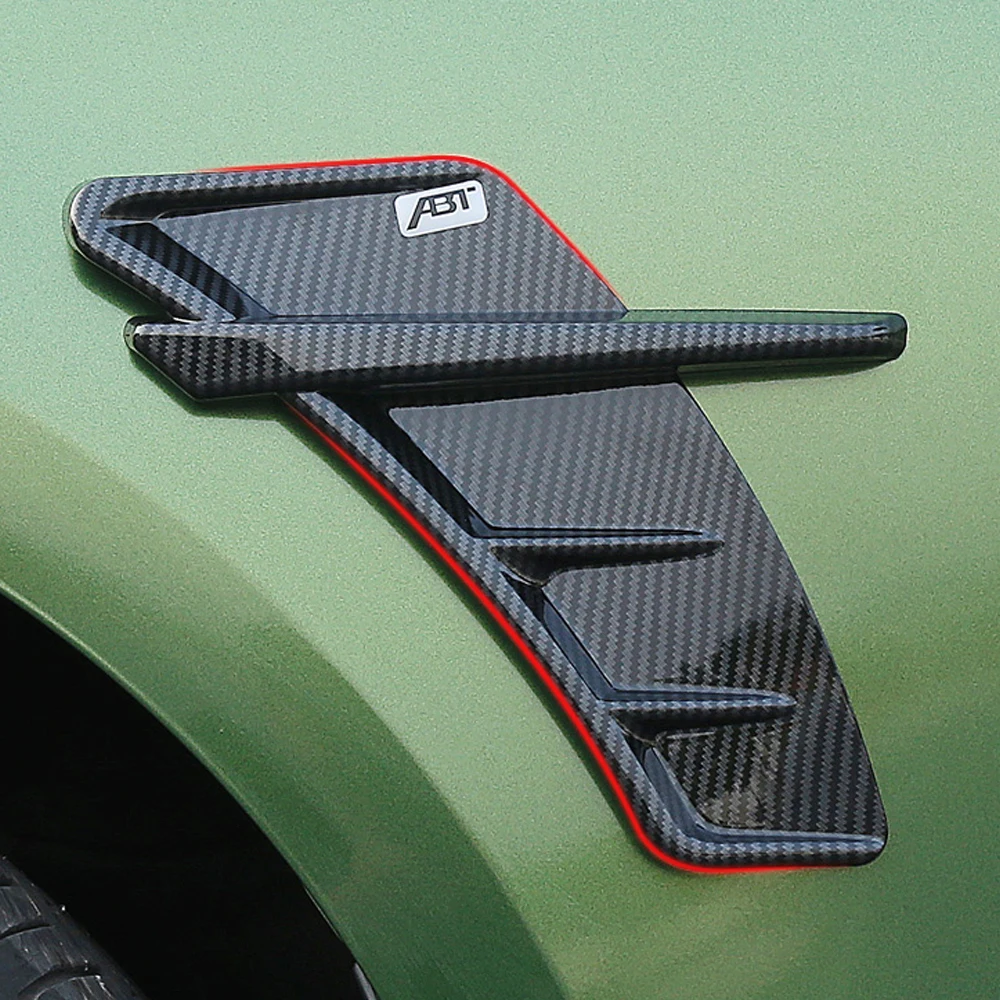 For AudiSticker 2pcs Audi Fender Sticker ABT Car Door Air Vent Side ...