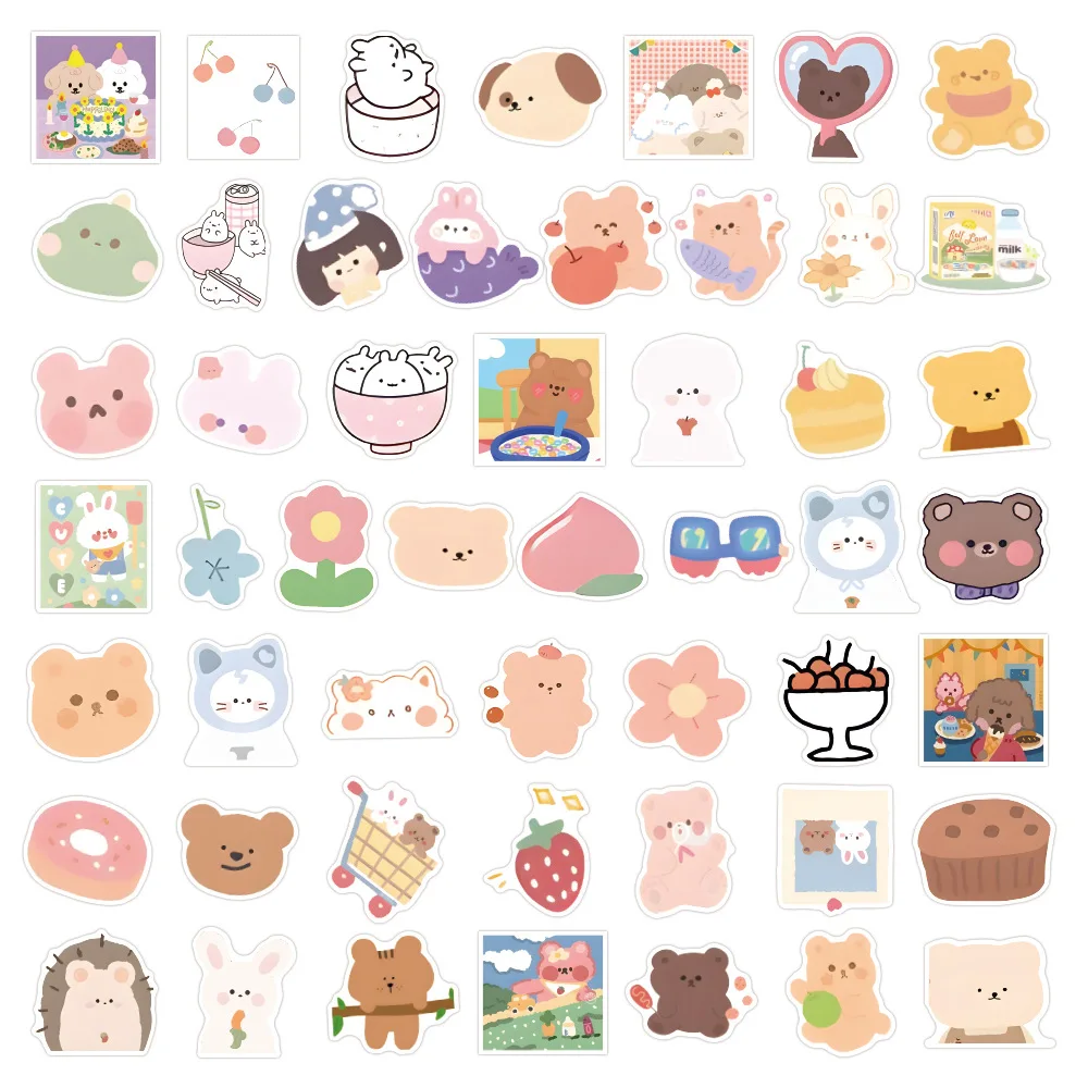 Cute Korean Cartoon Animals