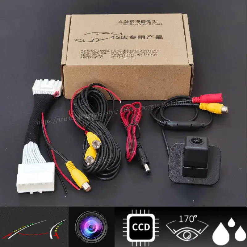 28Pin Adapter Cable Car Rear View Camera For Mazda CX-3 CX3 CX 3 KD ...