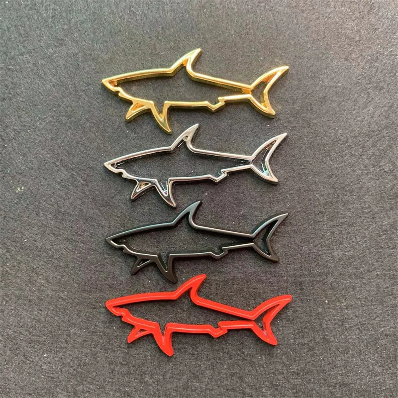 Shark-Metal-Bumper-Sticker-Car-Personality-Creative-Bumper-Sticker-Body ...