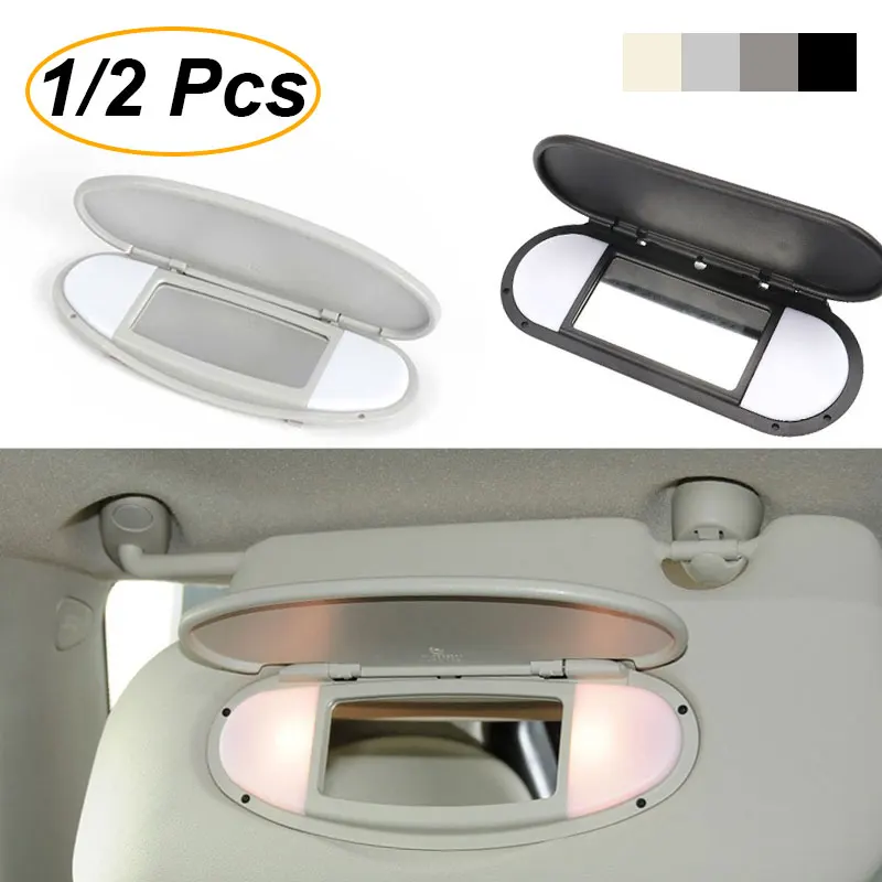 For-Mini-Cooper-New-Car-Sun-Visor-Mirror-Cover-Makeup-Mirror-Cover-For ...
