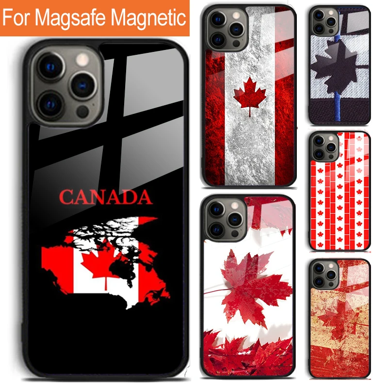 Canada Canadian Flag Phone Case For iPhone 17 Air 16 15 14 12 Pro Max ...