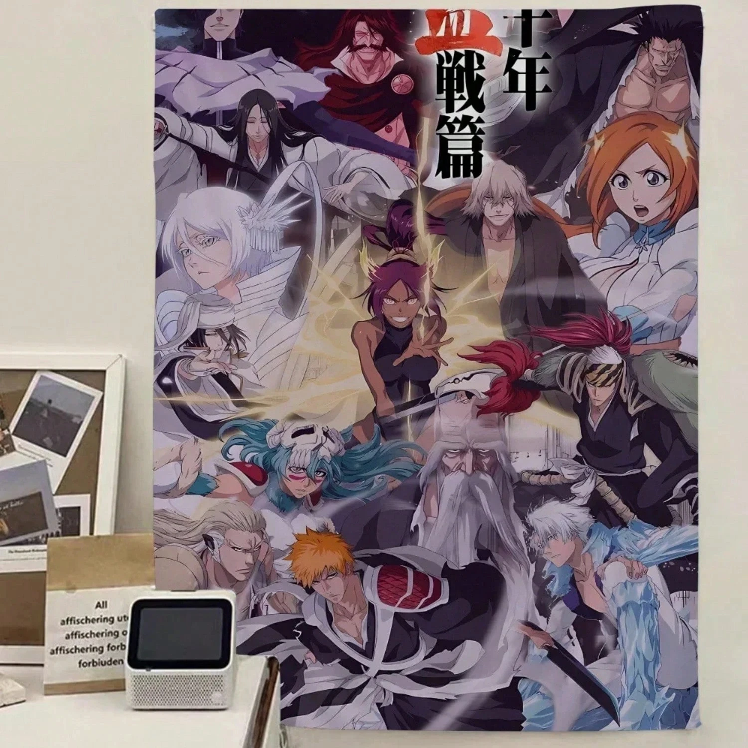 Bleach Thousand-Year Blood War Tapestry - Epic Anime Battle Art ...