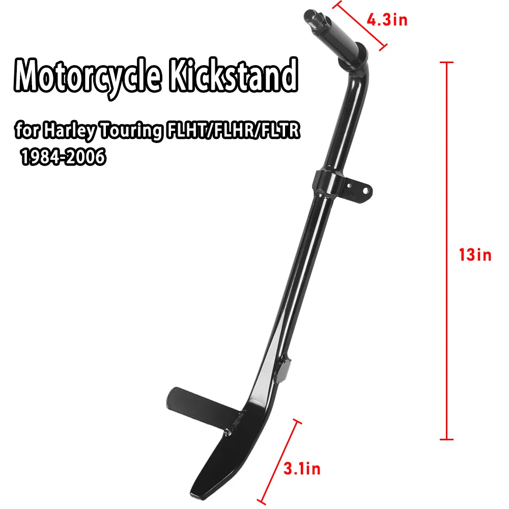 Motorcycle 10 11 12 inch Kickstand Side Stand Kit Parking Footrest ...