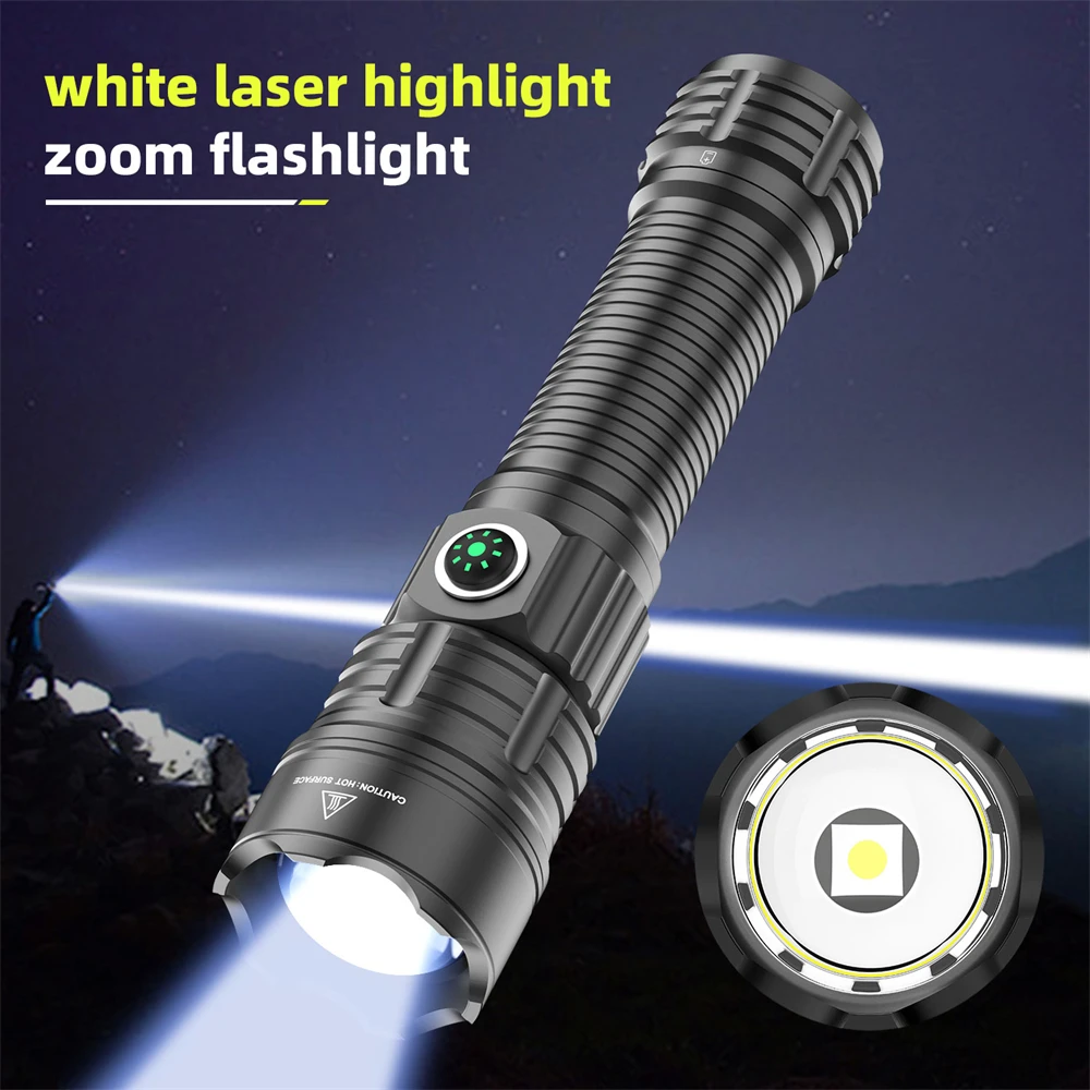 Ultra-Powerful USB Rechargeable LED Flashlight - Night Scout Tactical ...