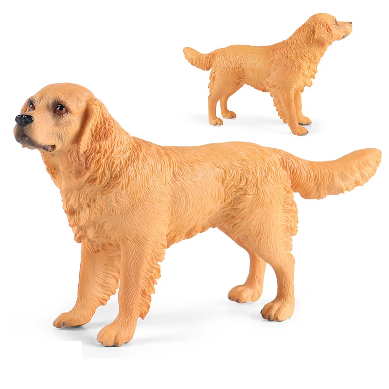 Realistic-Golden-Retriever-Figurine-for-Home-Decor-and-Collection-of ...