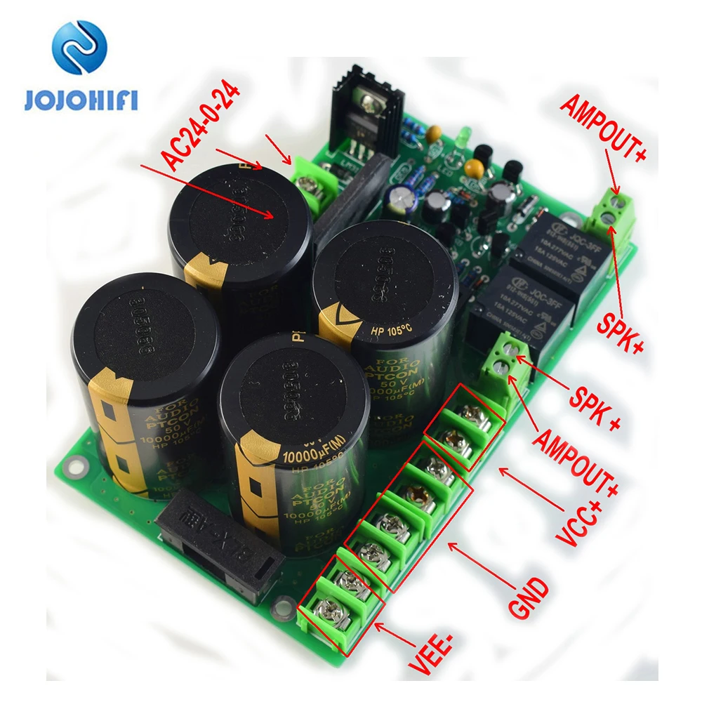 DIY KITS/Finished Board Rectifier Filter Board with Speaker Protection ...