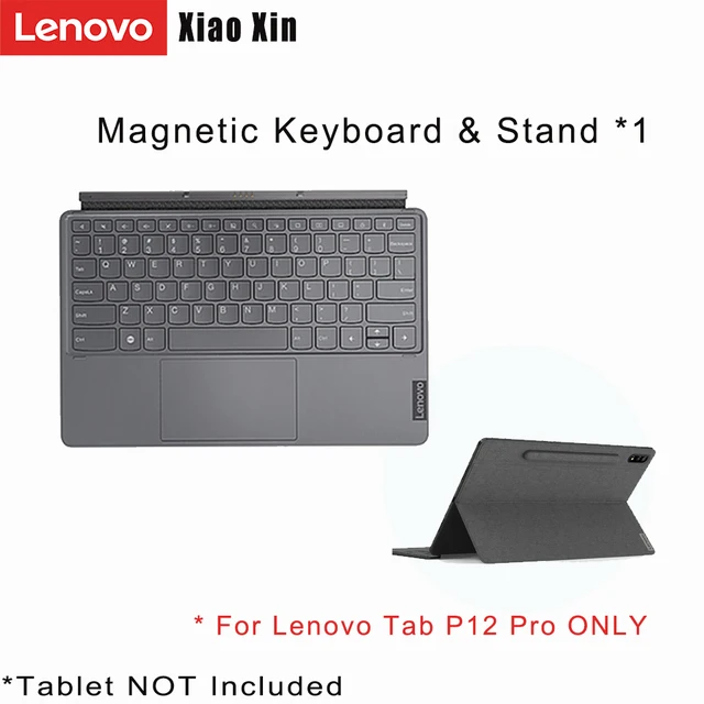 Original Lenovo Tab P12 Pro Magnetic Keyboard lenovo protective Case ...