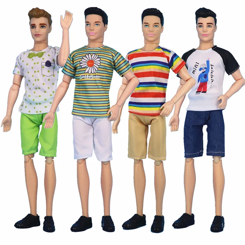 Summer-Style-30cm-Ken-Doll-Full-Set-1-6-Boy-Friend-Doll-with-Clothes ...