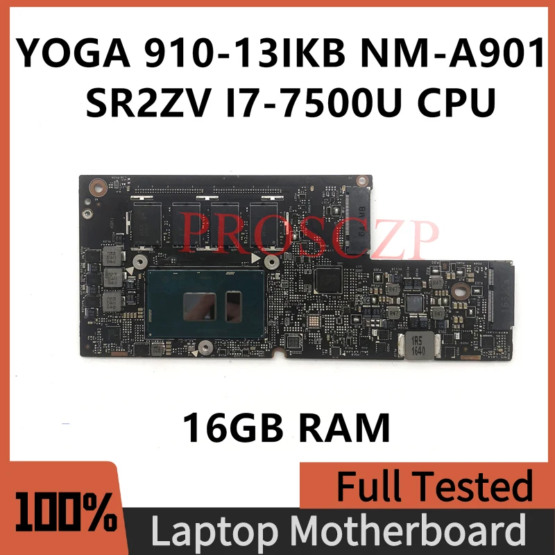 CYG50-NM-A901-For-Lenovo-YOGA-910-13IKB-Laptop-Motherboard-5B20M35011 ...