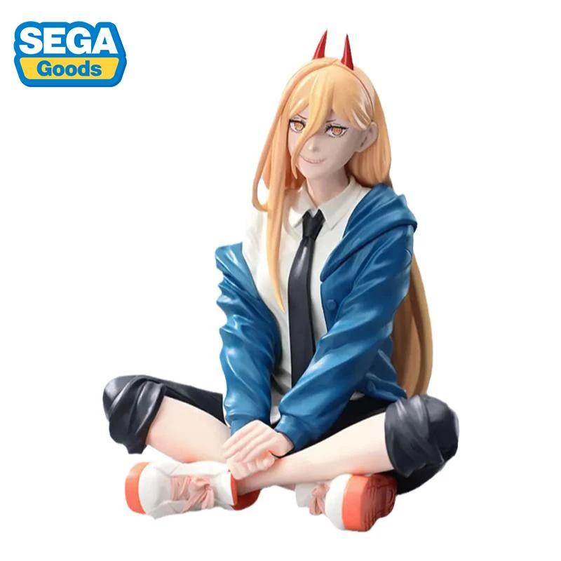 Original Sega Pm Chainsaw Man Power Pvc Anime Figure Action Figures ...