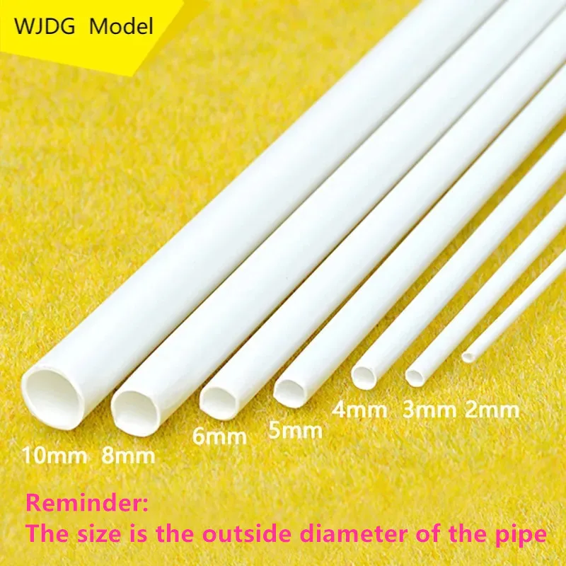 10-PCS-abs-round-Tube-Plastic-Hollow-Tube-diameter-2mm-3mm-4mm-5mm-6mm ...