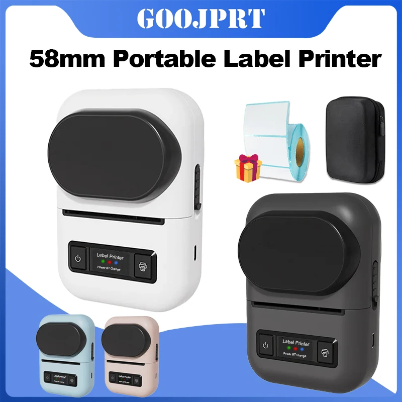 PT260-Portable-Mini-Thermal-Label-Printer-Mobile-Phone-Printer-Pocket ...