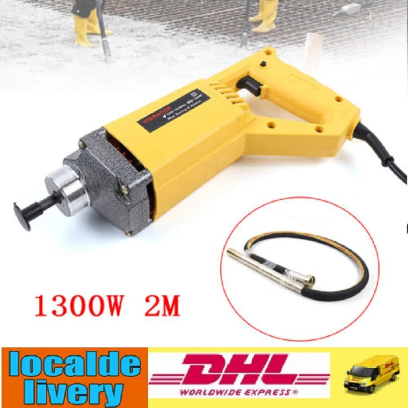 Concrete-Vibrator-1300W-35mm-2m-Manual-electric-vibrator-with-Electric ...