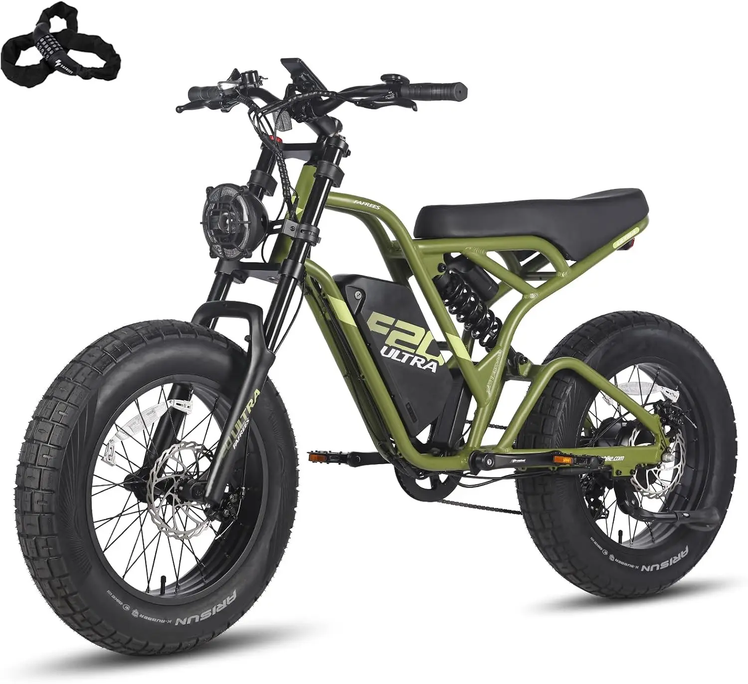 Fafrees F20 Ultra E-Bike Herren 20 Zoll Mit Akku 48V 25Ah/1200Wh, E ...