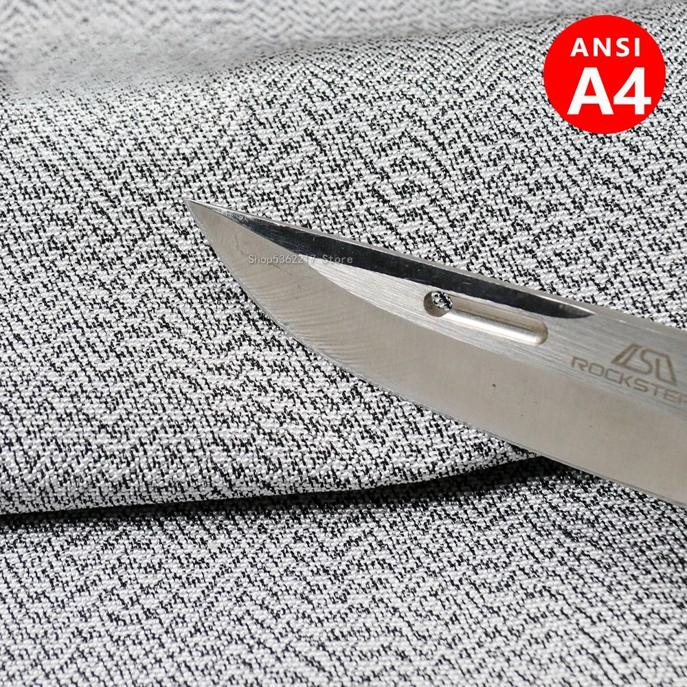 380g/㎡ American standard A4 anti cutting fabric ANSI CUT A4 REACH SVHC ...